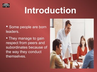How To Become A Leader | PPT