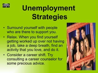 How To Deal With Unemployment - Task 3838 | PPT | Career Advice | Careers