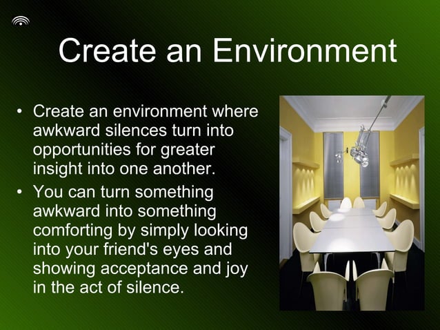 Silence - How To Handle with Silence | PPT