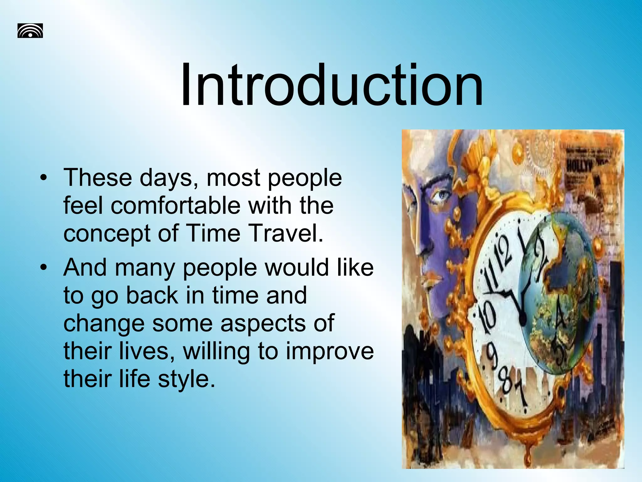 Time Travel - Main Aspects | PPT