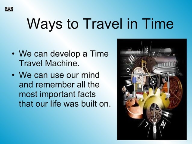 Time Travel - Main Aspects | PPT
