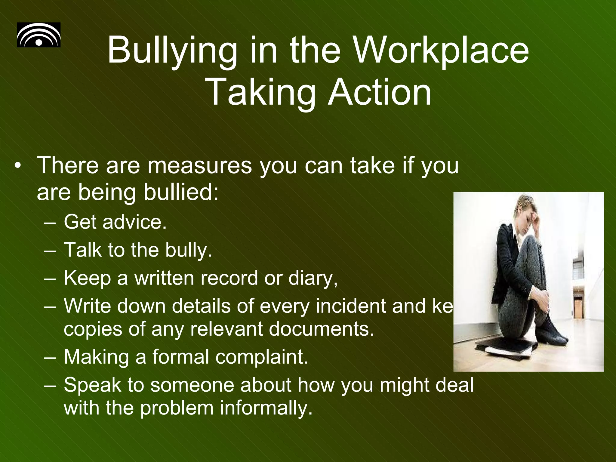 Bullying In The Workplace | PPT