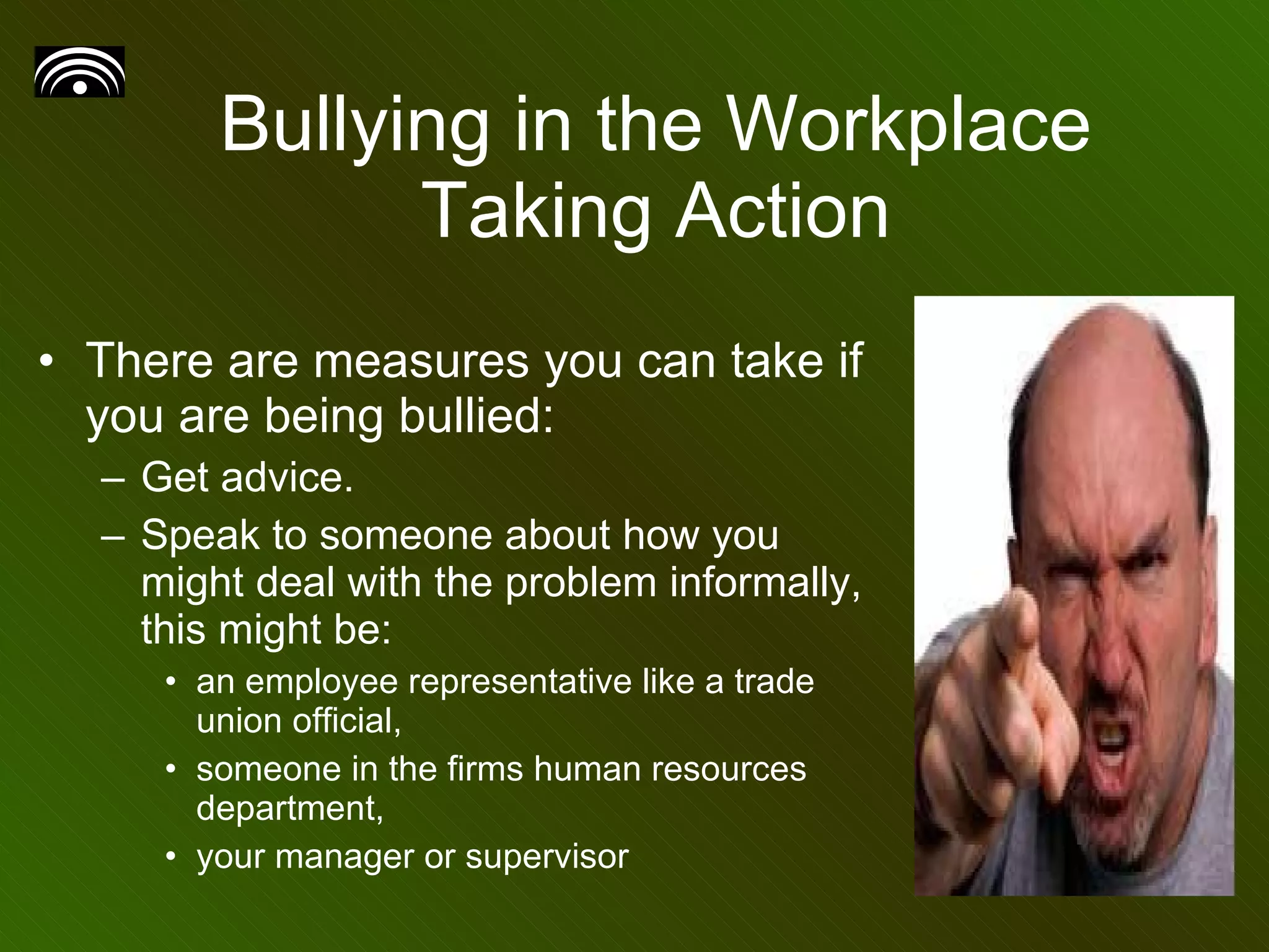 Bullying In The Workplace | PPT