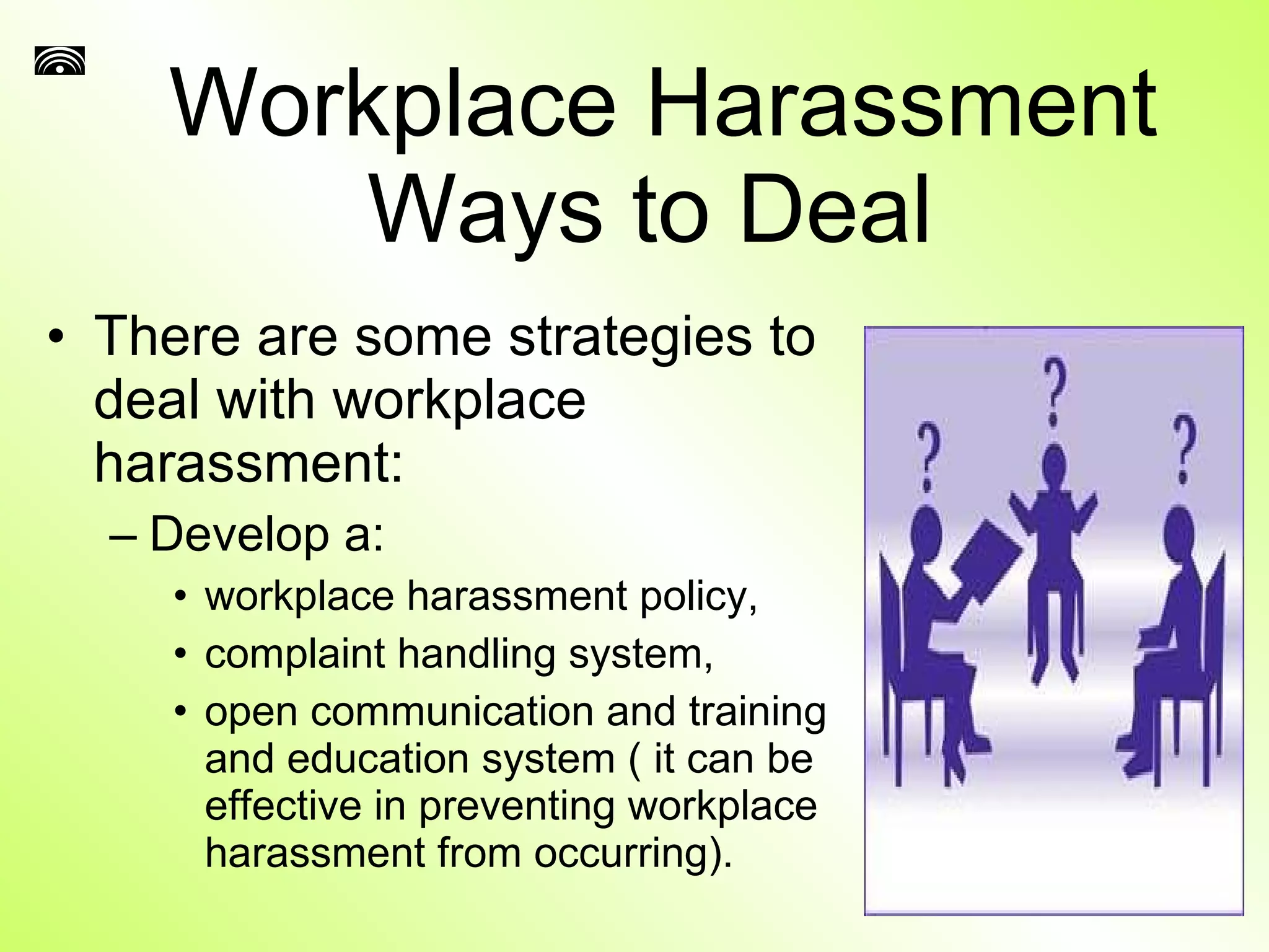 Workplace Harassment | PPT