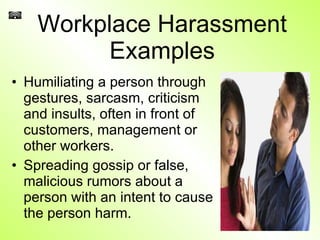 Workplace Harassment | PPT
