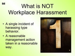 Workplace Harassment | PPT