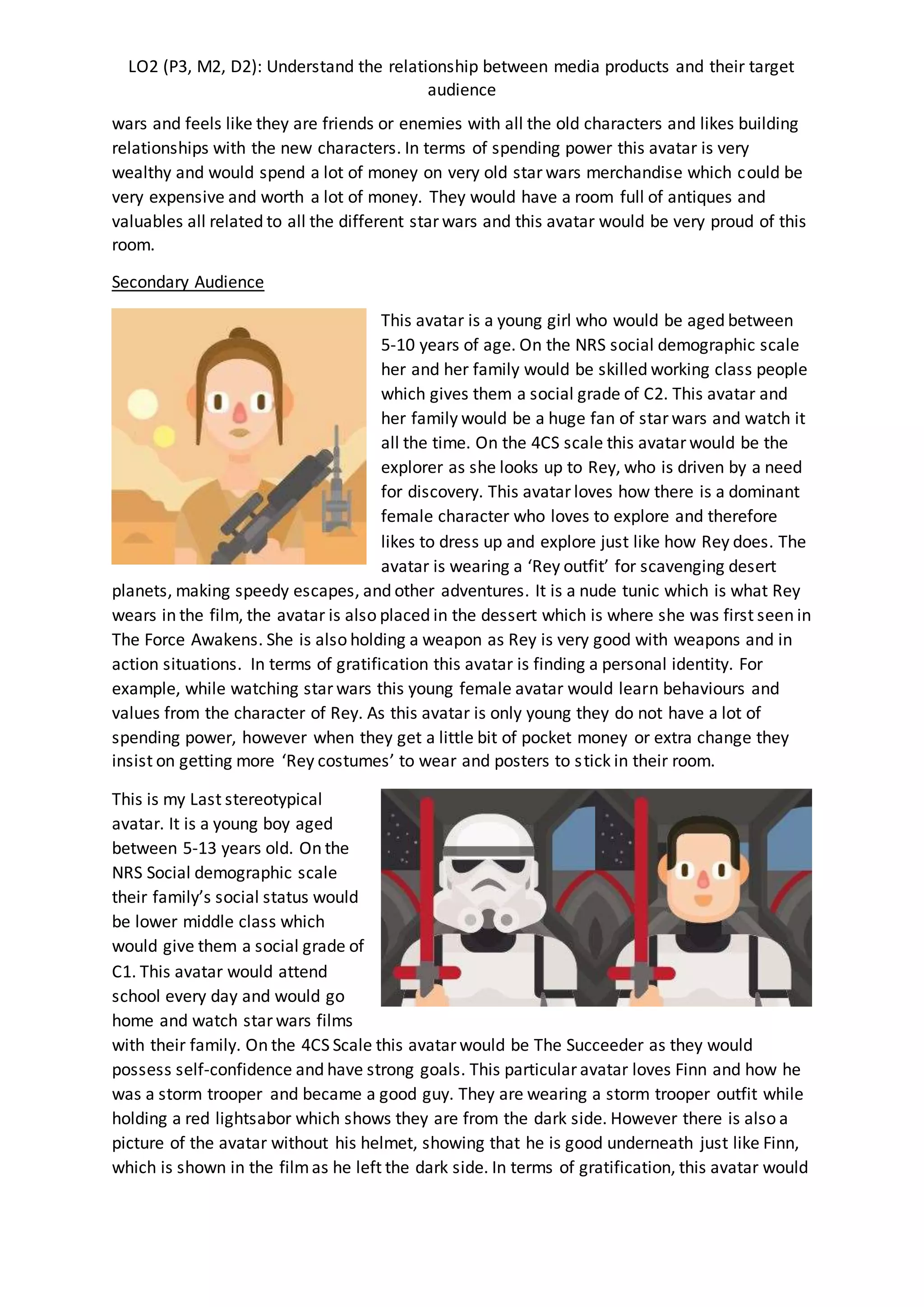 Task 3 audience profiling research | PDF