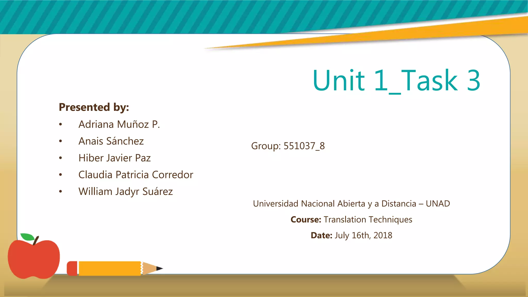 Task3 Collaborative Work 1 - Group8 | PPT