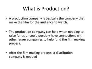 Film Distribution ect. | PPTX