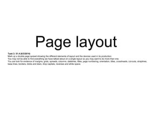 Task 3 page layout | PPTX