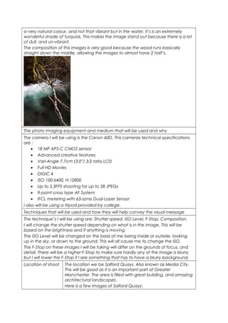 Task 3 photo shoot proposal form | DOC