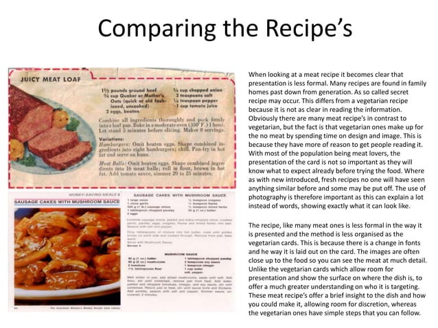 Task 3 (recipe cards) | PPT