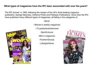 IPC | PPT | Adult Contemporary Music | Music