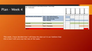 Task 4 planning | PPTX