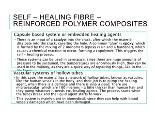 Self - healing materials | PPTX