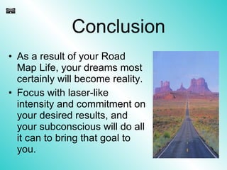 Road Map For Life | PPT
