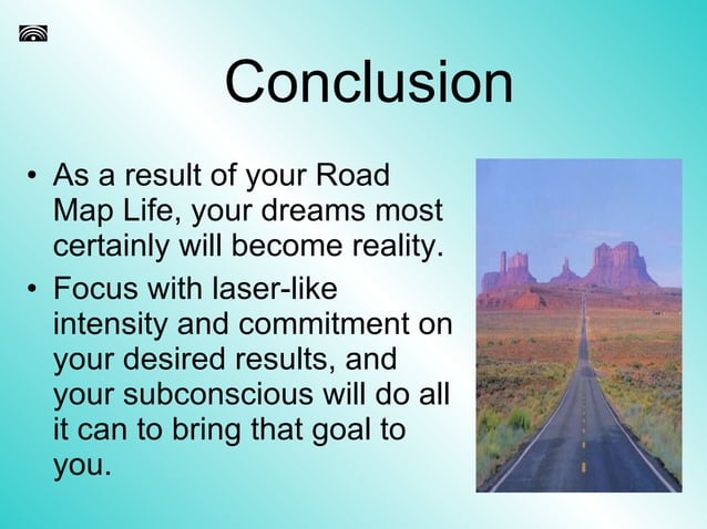 Road Map For Life | PPT