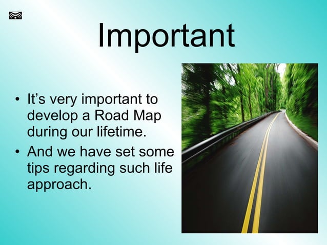 Road Map For Life | PPT
