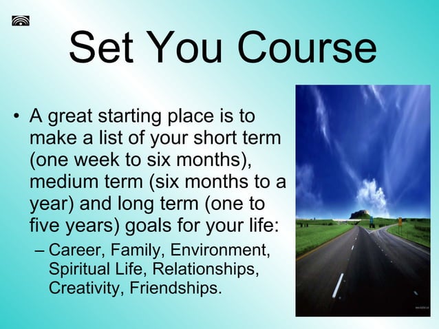 Road Map For Life | PPT