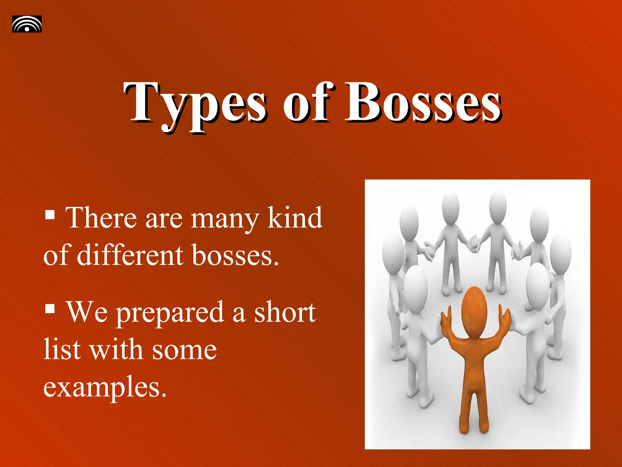 Managing your Boss | PPT
