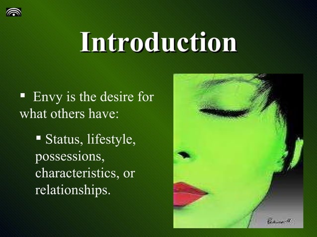How to Deal with Envy | PPT