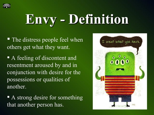 How to Deal with Envy | PPT