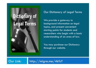 Dictionary of legal terms | PDF
