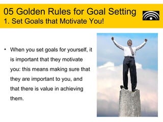 Rules of goal setting | PPT | Science