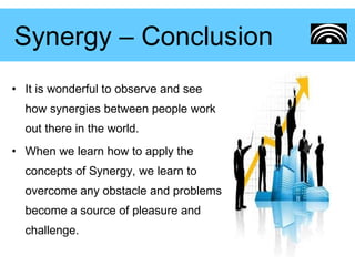 Synergy - Main Aspects | PPT