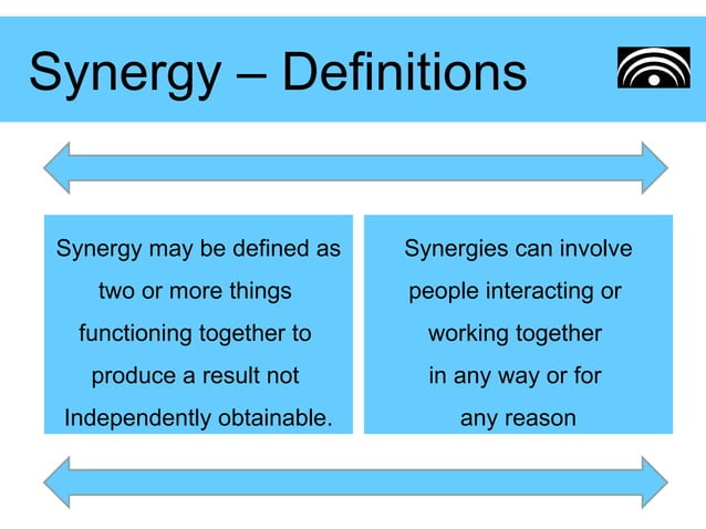 Synergy - Main Aspects | PPT | Business | Business and Finance