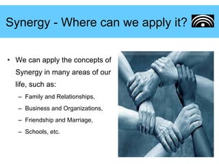 Synergy - Main Aspects | PPT Synergy - Main Aspects | PPT