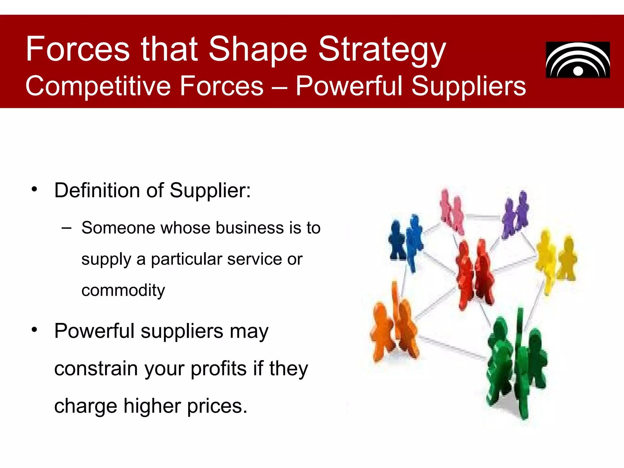 Forces that Shape our Company Strategy | PPT