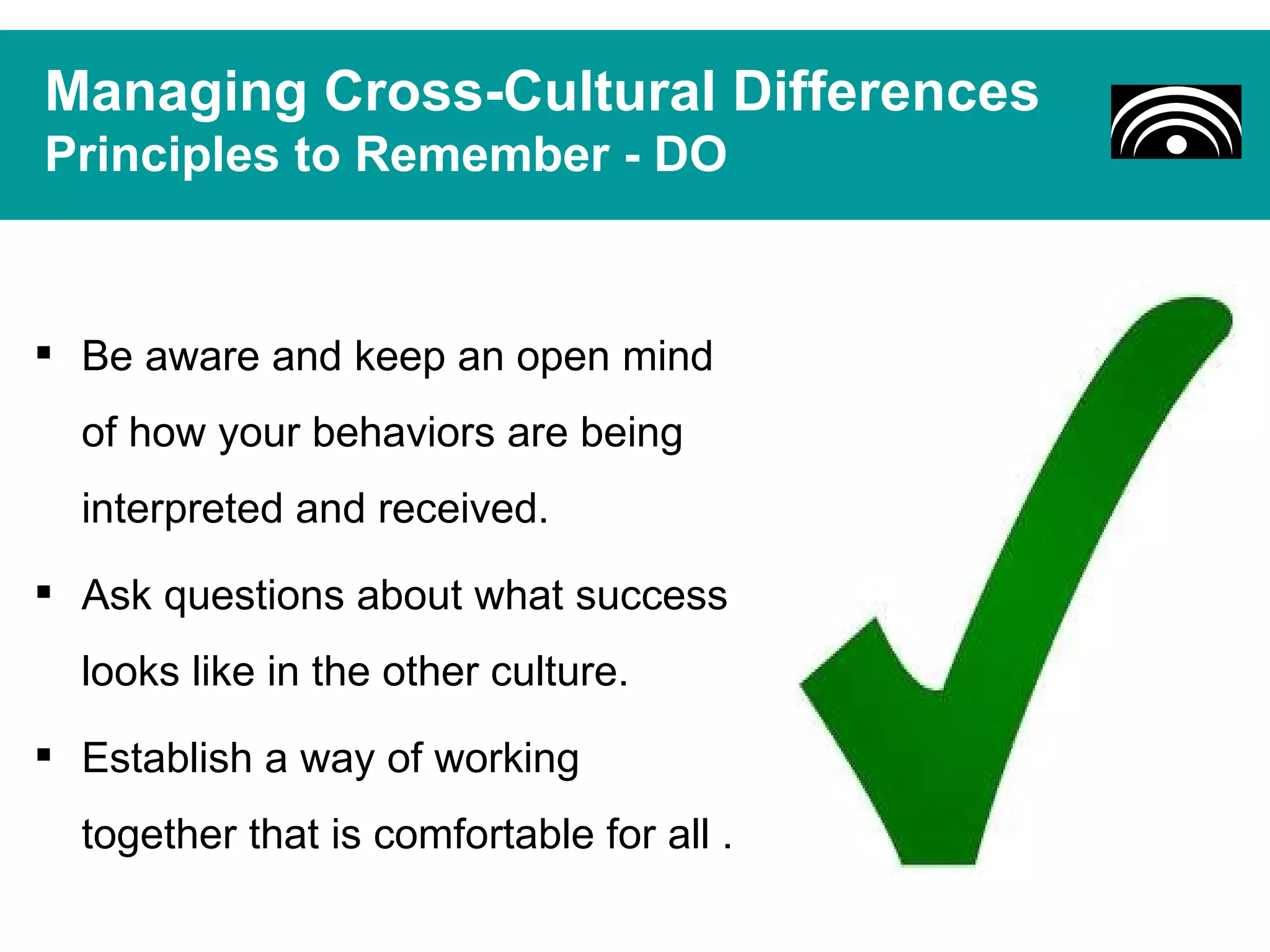 Managing cross-cultural differences in a multinational company | PPT