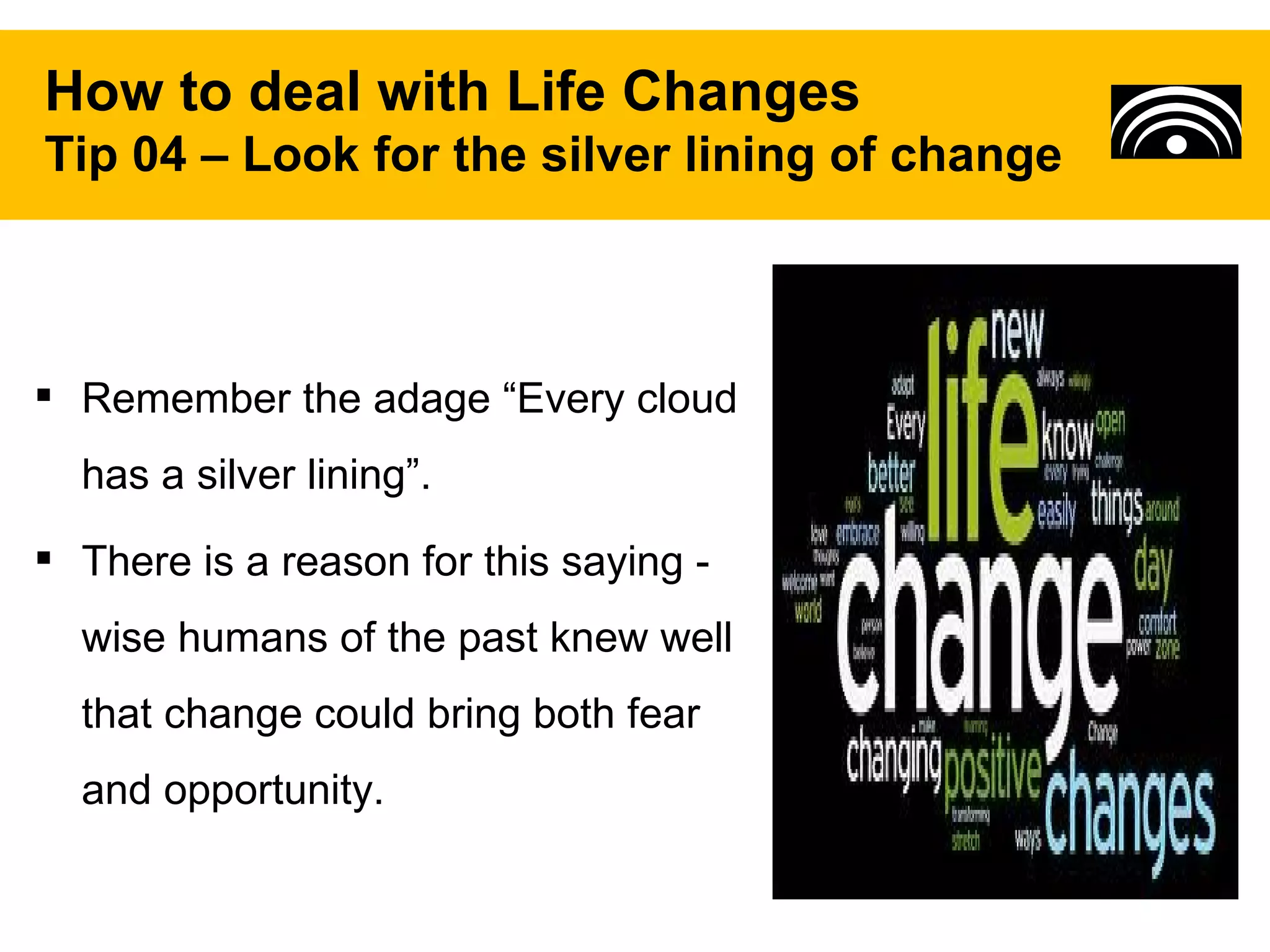Dealing with Changes | PPT