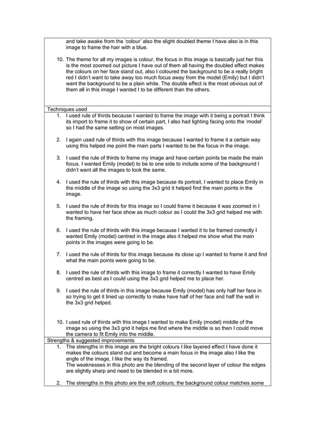 Task 4 final images portrait review | PDF