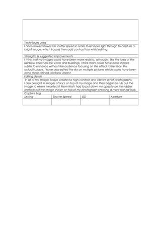 Task 4 final images review work sheet | DOC