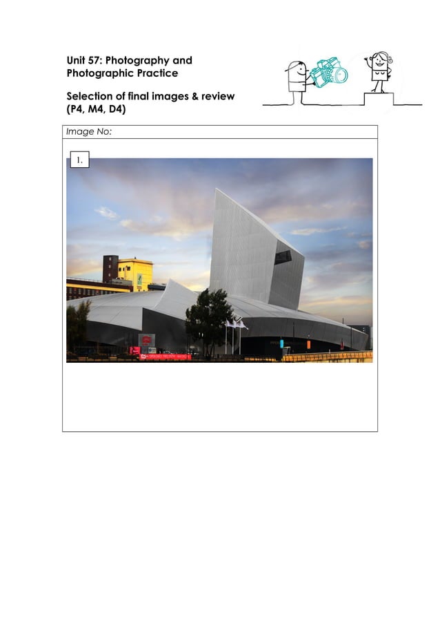 Task 4 final images review work sheet landscape | DOC