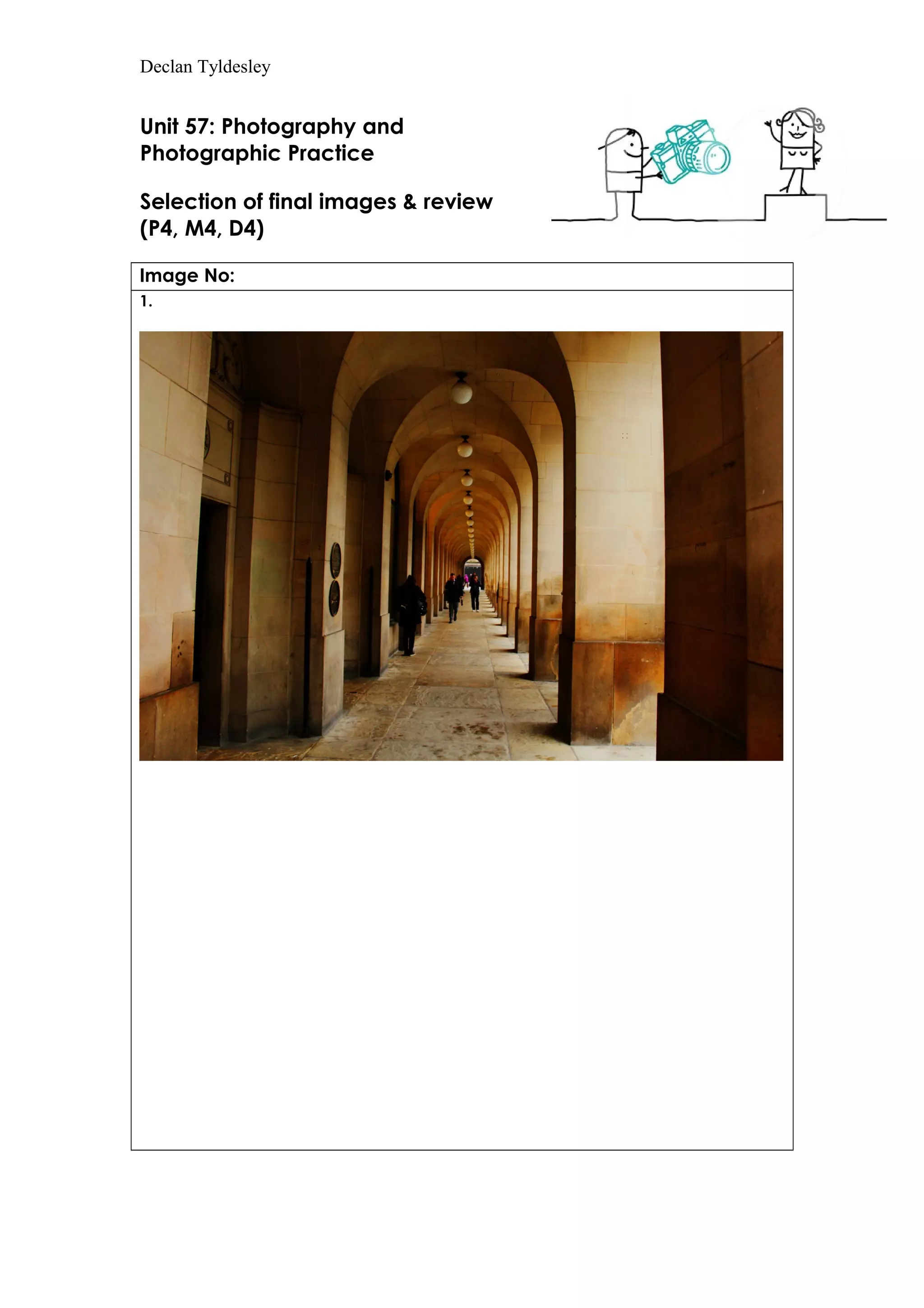 Task 4 Final Images Review Work Sheet Landscape | PDF