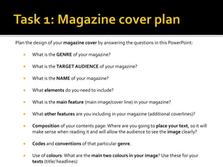 Magazine production proposal | PPTX