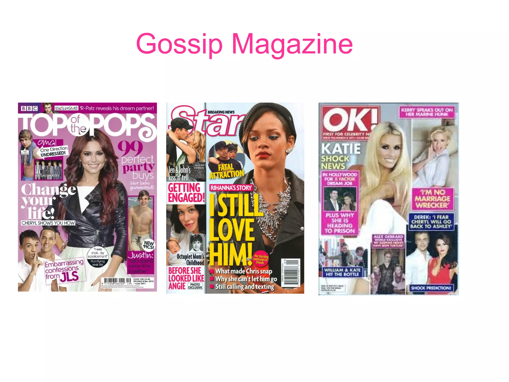 Task 4 magazine types | PPT