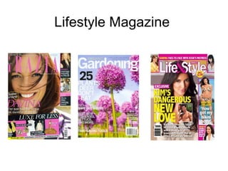 Task 4 magazine types | PPT