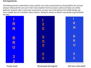 Task4 mood board irn bru | PPTX