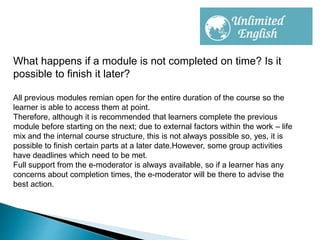 Task 4 project e-mod fundamentals course unlimited english | PPT