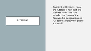 TASK 4 Writing business letter.pptx | Free Download