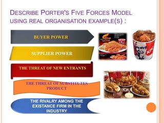 Task 5 - 5 porter model (KFC) | PPTX