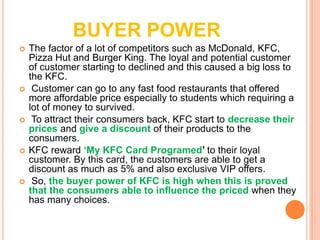 Task 5 - 5 porter model (KFC) | PPTX
