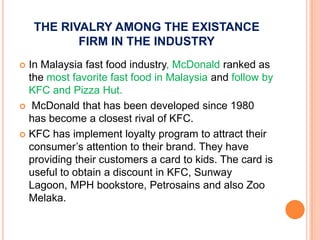 Task 5 - 5 porter model (KFC) | PPTX