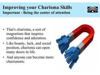 Strategies to improve your charisma skills | PPT | Email | Internet