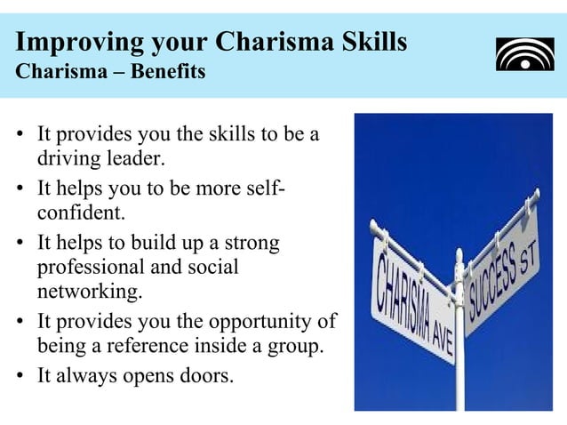 Strategies to improve your charisma skills | PPT