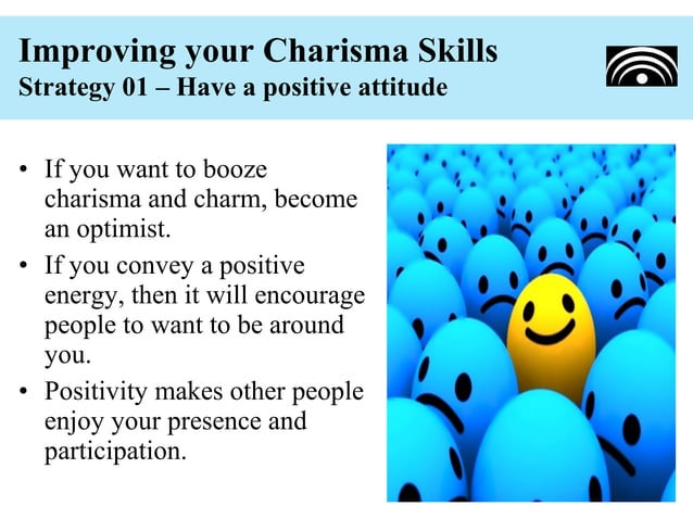 Strategies to improve your charisma skills | PPT